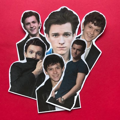Tom Holland Cute Sticker Packs (24ct) | eBay