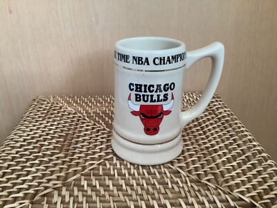 Chicago Bulls 1998 Six Time NBA Champions Beer Stine Mug NBA Nice! | eBay