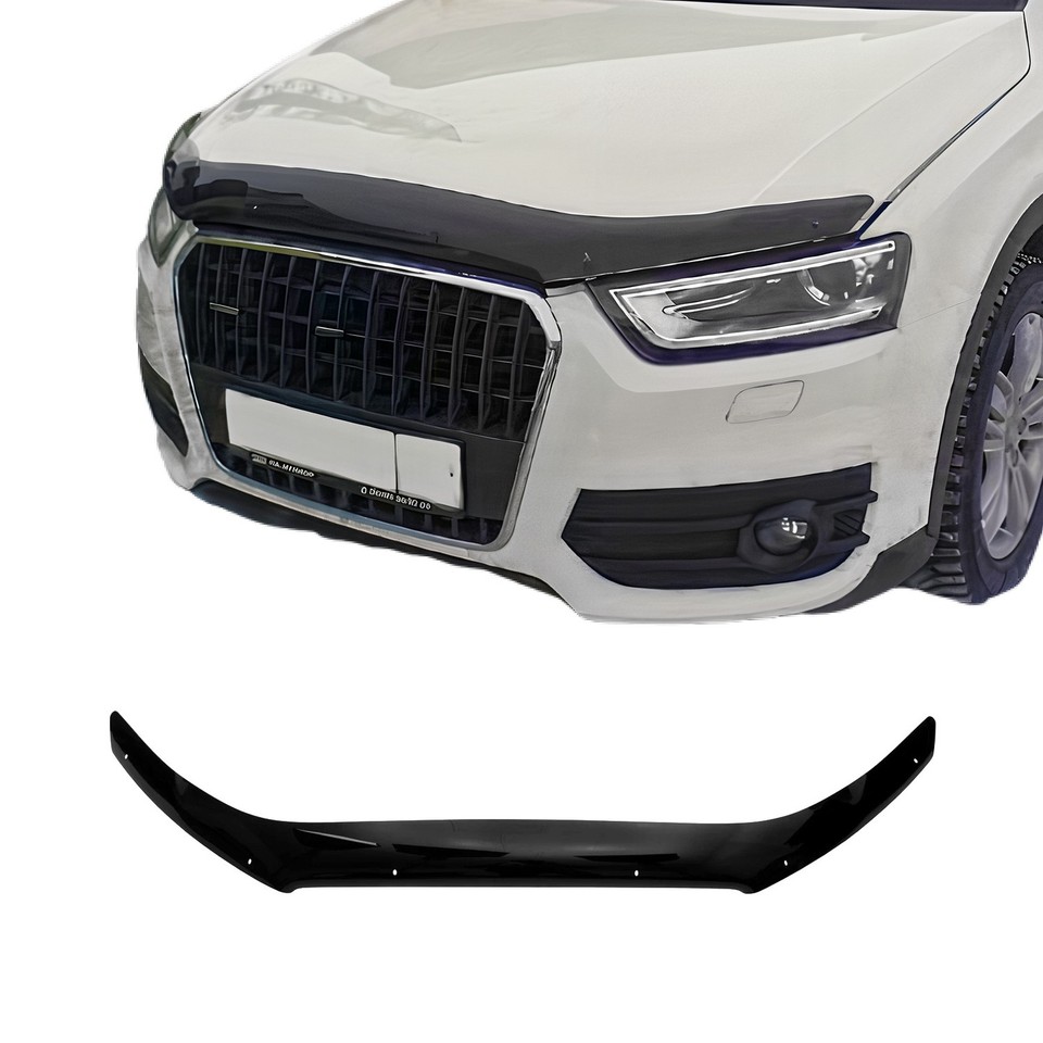 Front Bug Shield Hood Deflector Guard for Audi Q3 / Q3 Quattro 2013 ...
