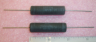 QTY (5) 1.2 Ohm 15W 1% PRECISION POWER WIREWOUND RESISTORS RP15W1R20F ...
