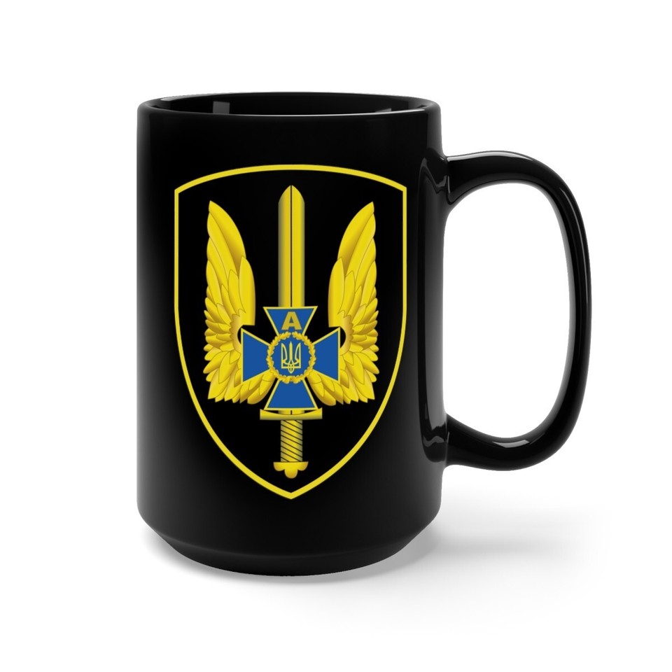 Black Mug 15oz - Ukraine - Alpha Group - Ukrainian Spetsnaz wo Txt X ...