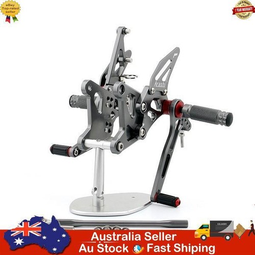 Rearset Rear Set Replacement For Kawasaki ZX6R ZX 6R 2005-2006 Gray ...