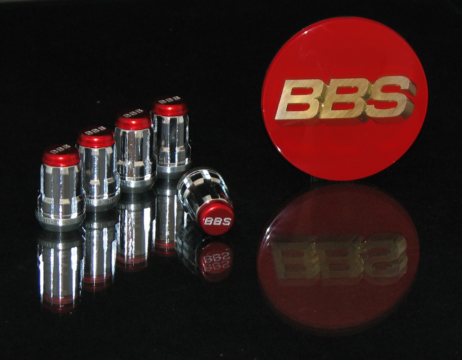 BBS McGard Spline Lug Nut Set 12x1.5 Red - HWLUGSET-15R for sale online ...