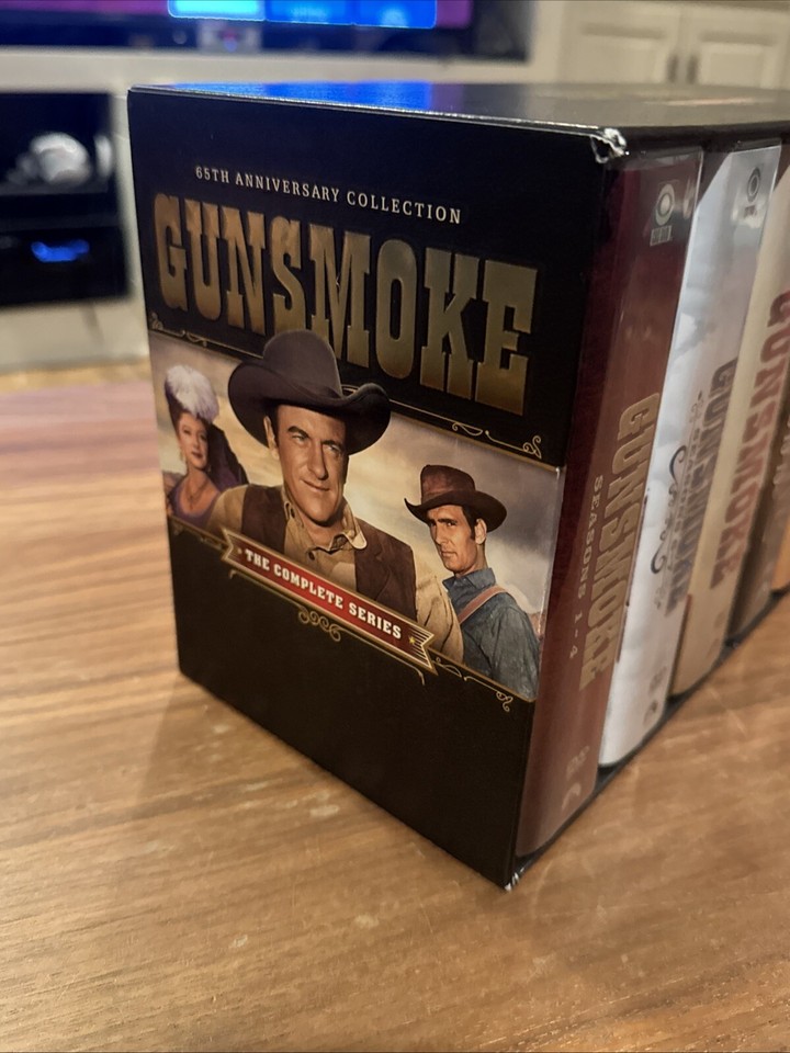 Gunsmoke Complete Series (65th Anniversary Collection) DVD Set - Tested ...
