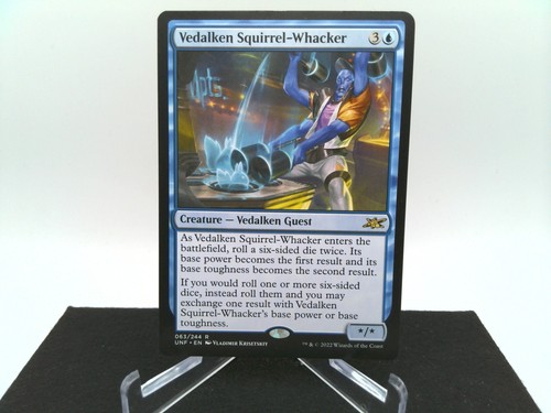 Vedalken Squirrel-Whacker 063 Unfinity UNF MTG Magic | eBay