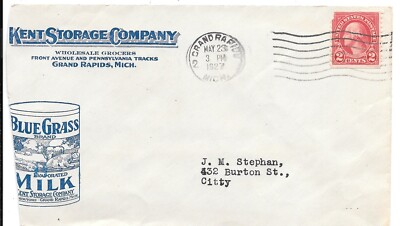 1927 - Grand Rapids, Michigan - Kent Storage Advertisement Cover ...