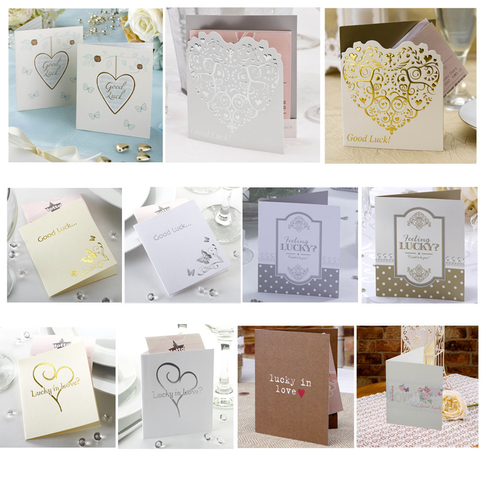 Lottery Ticket Holders Wedding 10 Creative Wedding Favours.