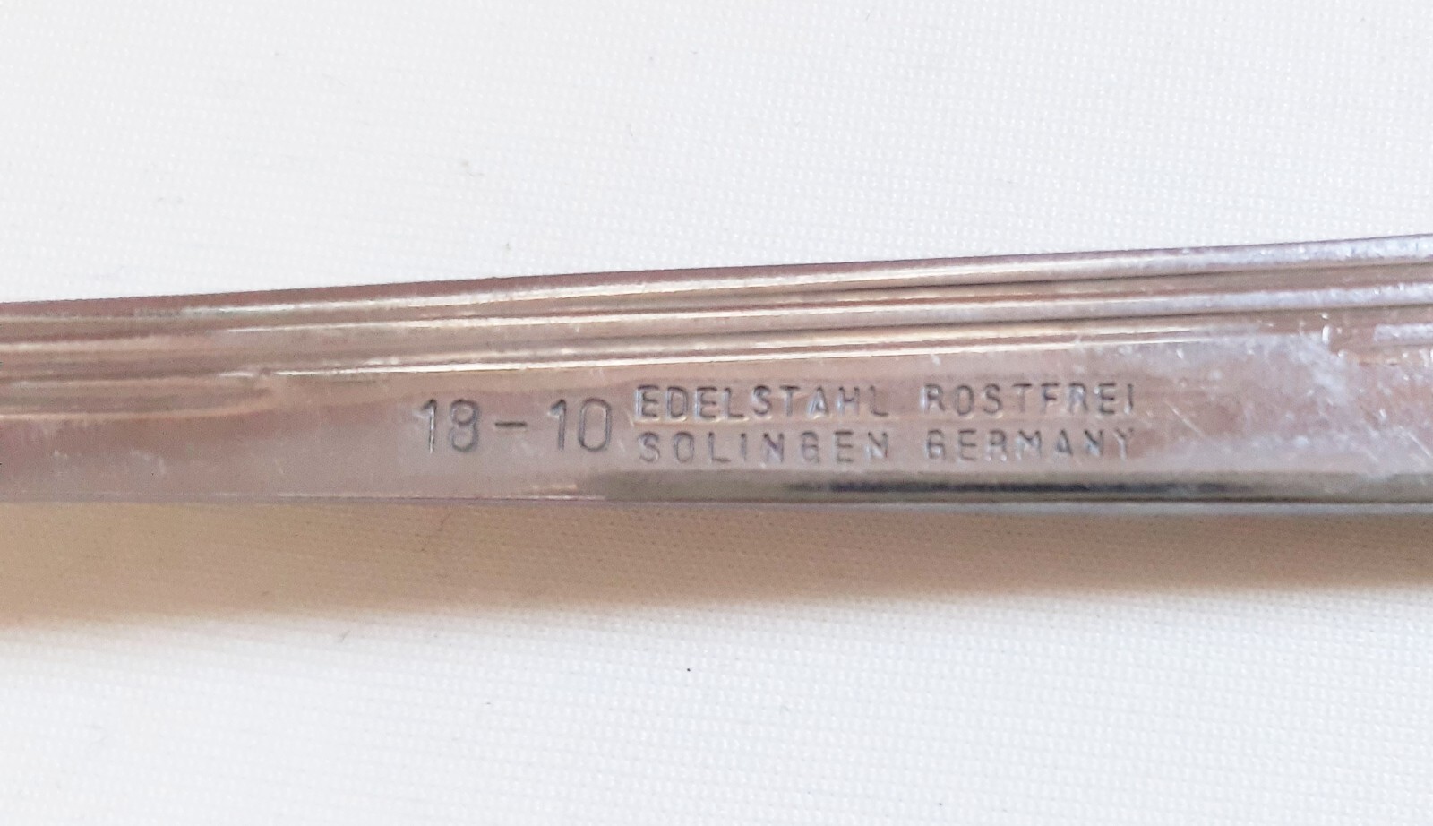 Edelstahl Solingen Germany pickle fork 18ct gold accents 6¼in 15.8cm ...