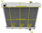 1963 1964 1965 1966 Chevy Truck C10 C20 C30 3 Row DR Radiator + 16" Fan ...