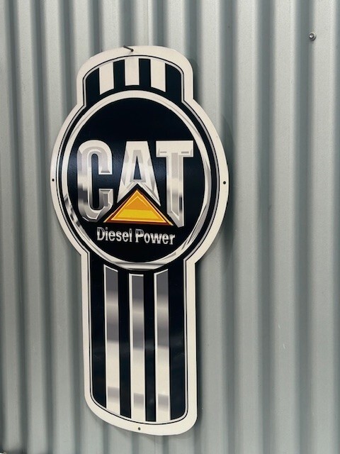CATERPILLAR KW BUG EMBLEM METAL SIGN 600 MM X 300 MM HEAVY DUTY ...