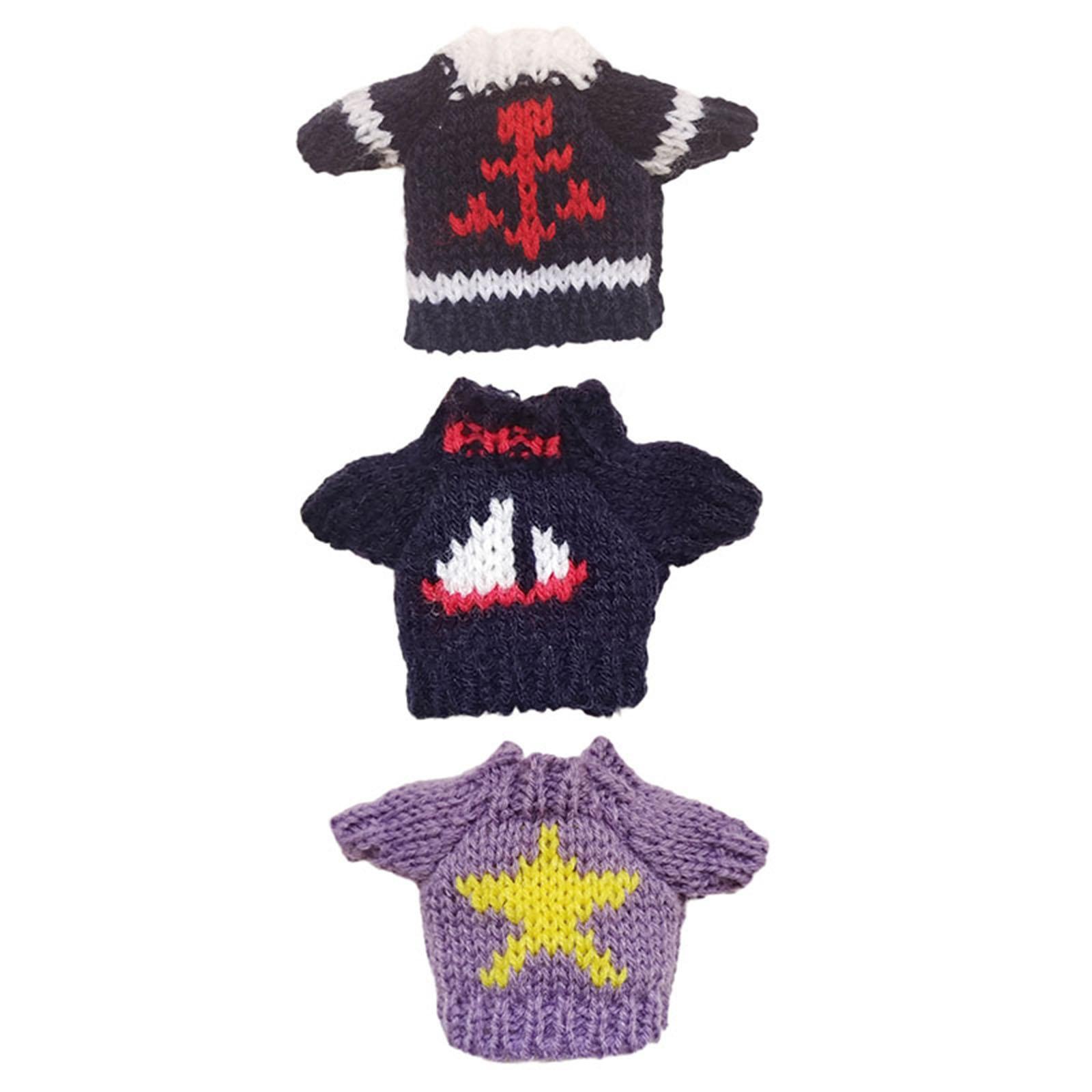 15cm Plush Doll Clothes Doll Outifits Stuffed Animals Clothes Stylish ...