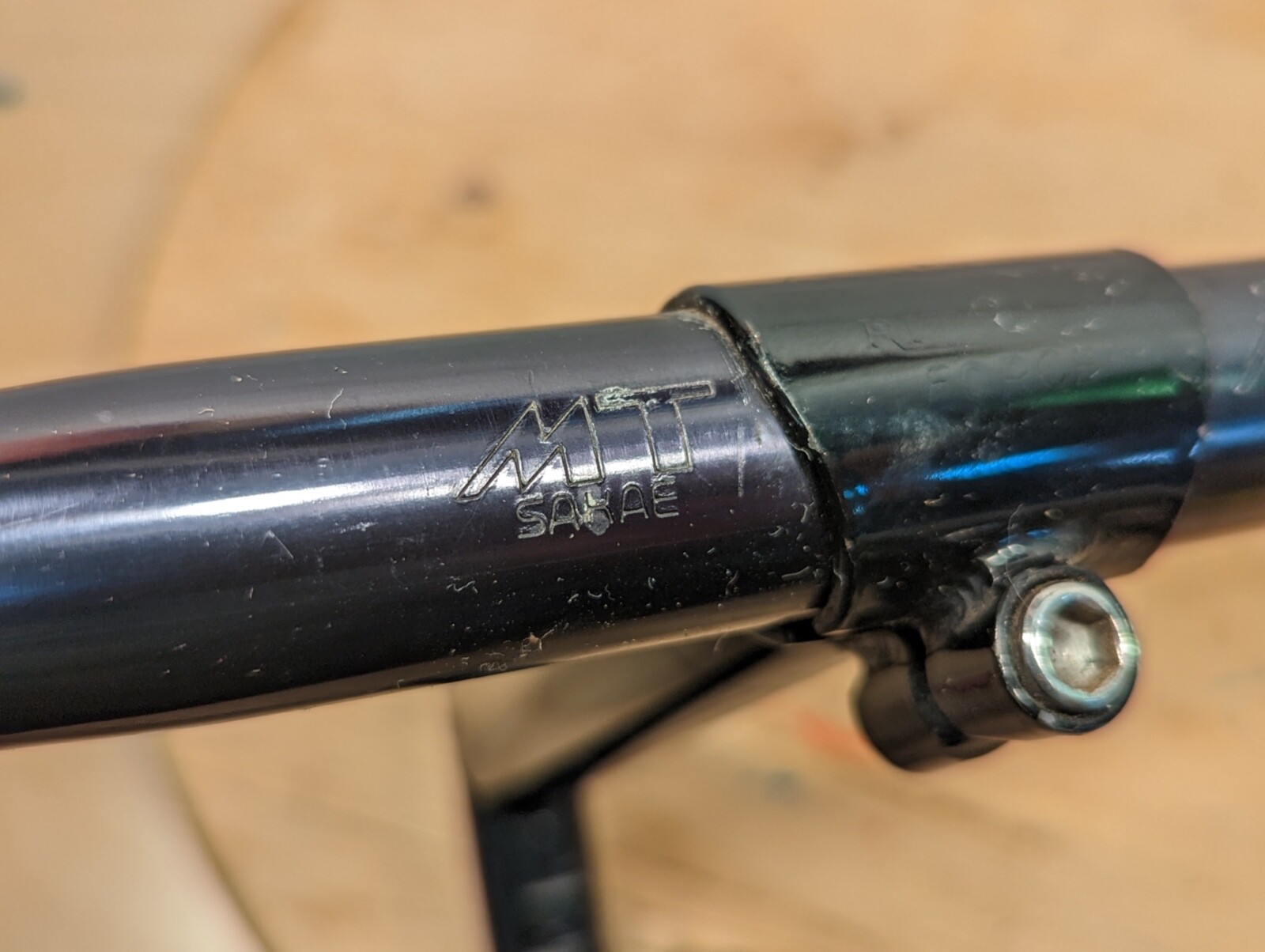 Vintage SAKAE MT Handlebars + RITCHEY FORCE Stem 25.4 mm Clamp Bar ...