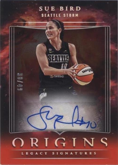 2024 Panini Origins WNBA - Legacy Signatures Sue Bird #LS-SB Red /49 ...