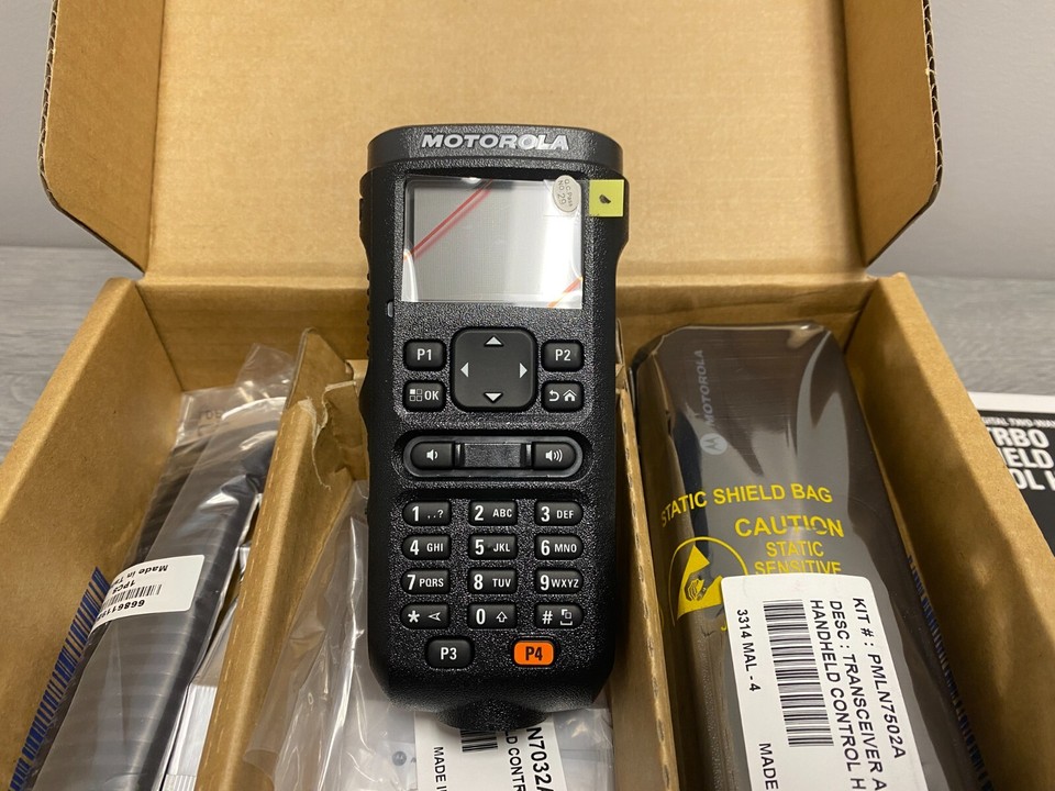NEW!! PMLN7131 Motorola MotoTRBO OEM Handheld Control Head HHCH for ...