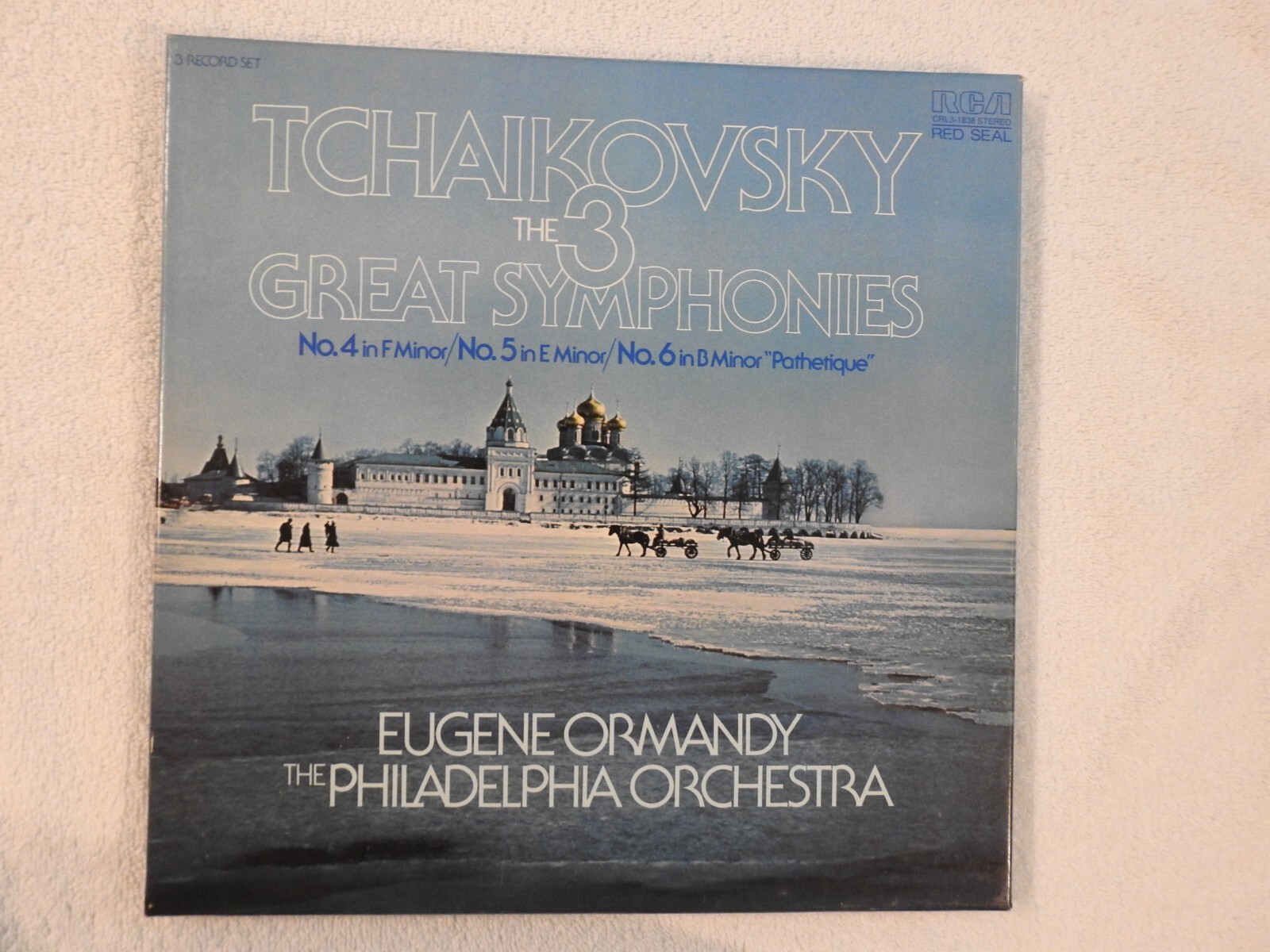 Tchaikovsky "The 3 Great Symphonies" Ormandy/Philadelphia Pristine 3 ...