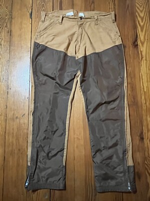 Dan's Hunting Gear Upland Briar Proof Pants Zip Sides Canvas Nylon ...