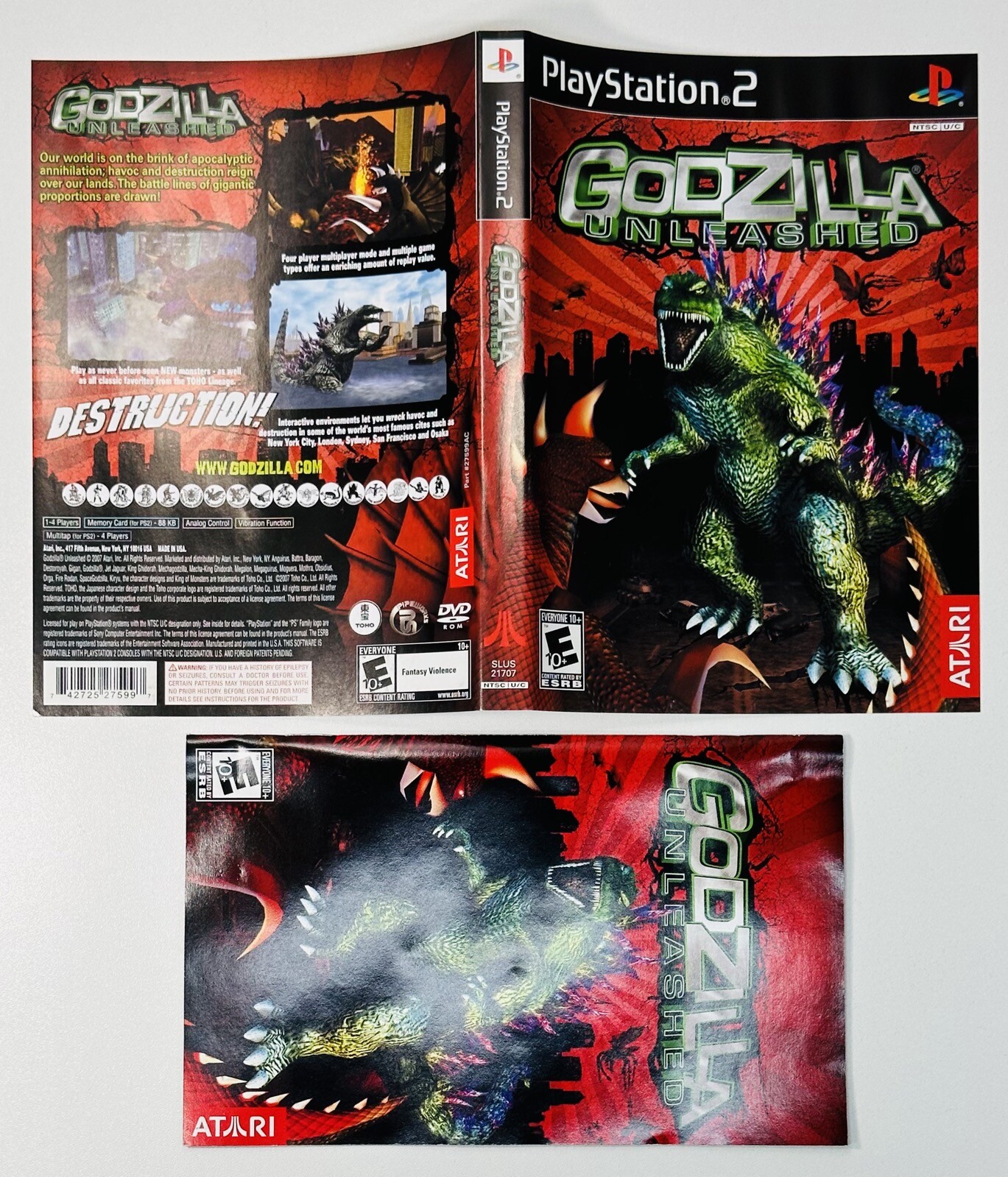 Godzilla Unleashed Monsters Cards