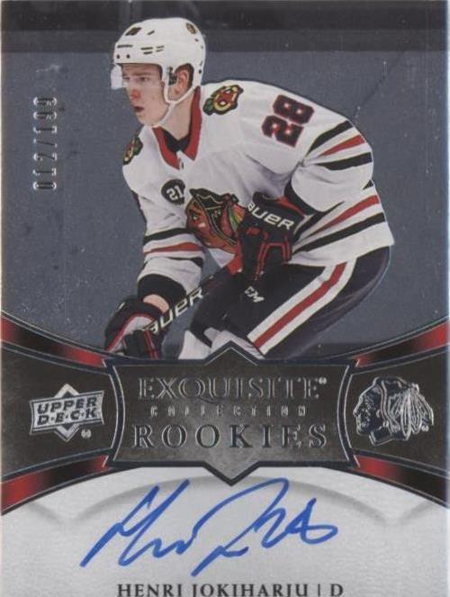 2018-19 Upper Deck Ice - Exquisite Collection Platinum Rookies Henri ...