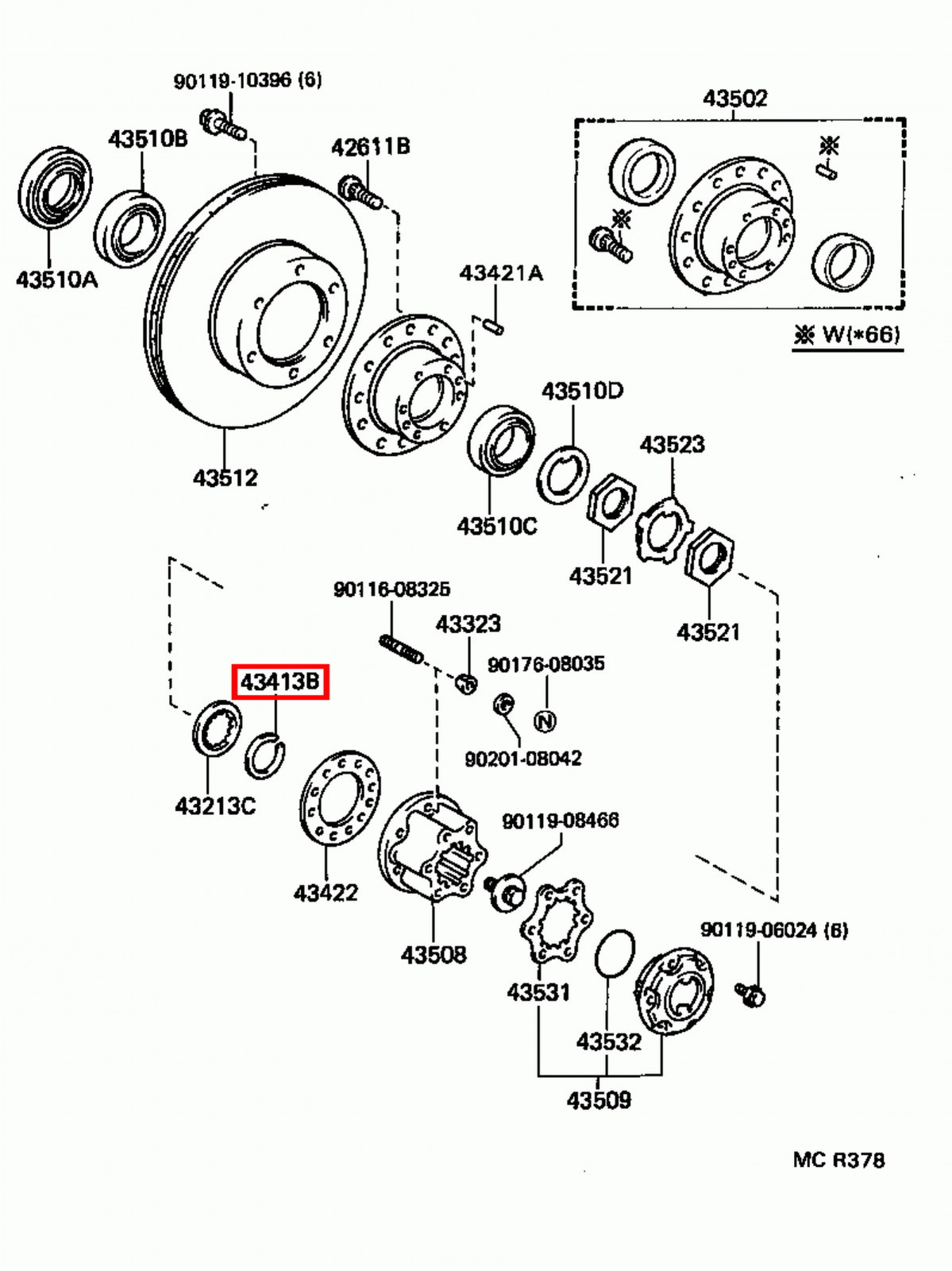 Genuine Prado RZJ90 LJ95 LJ90 KZJ95 KZJ90 Front Axle CV Shaft Outer ...