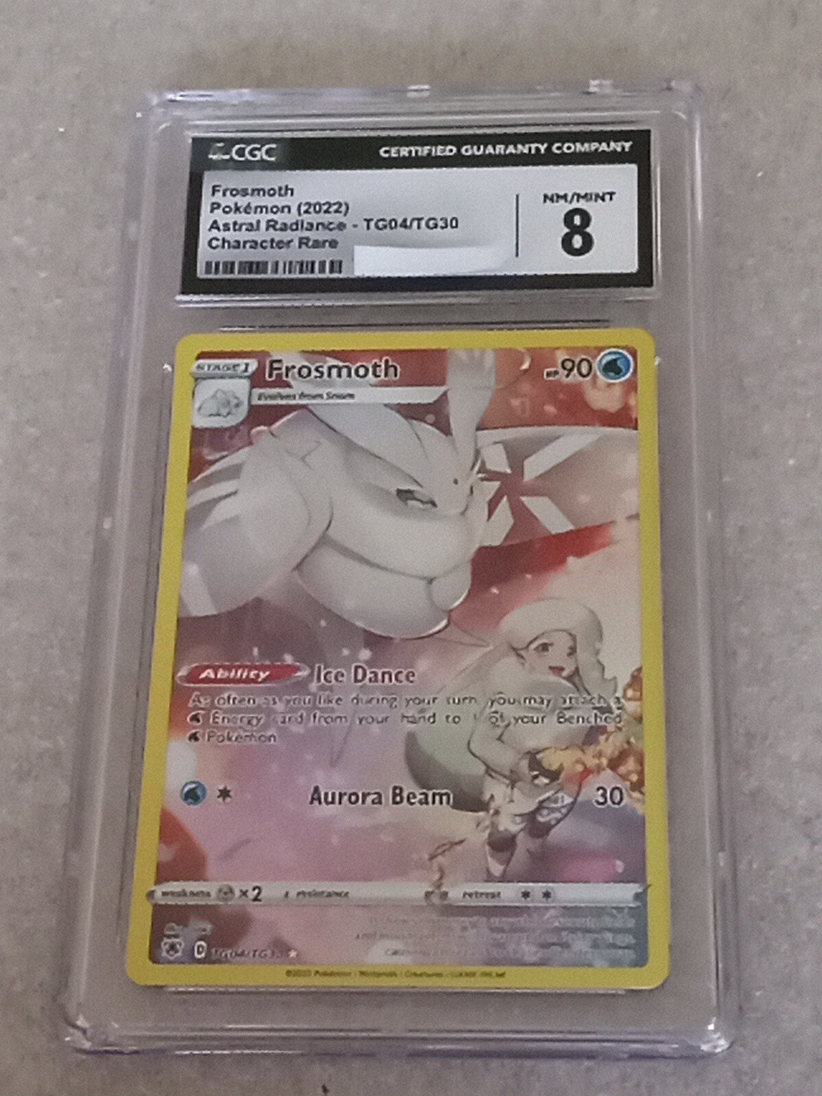Frosmoth TG04/TG30 Swsh10: Astral Radiance Trainer Gallery Holo for ...