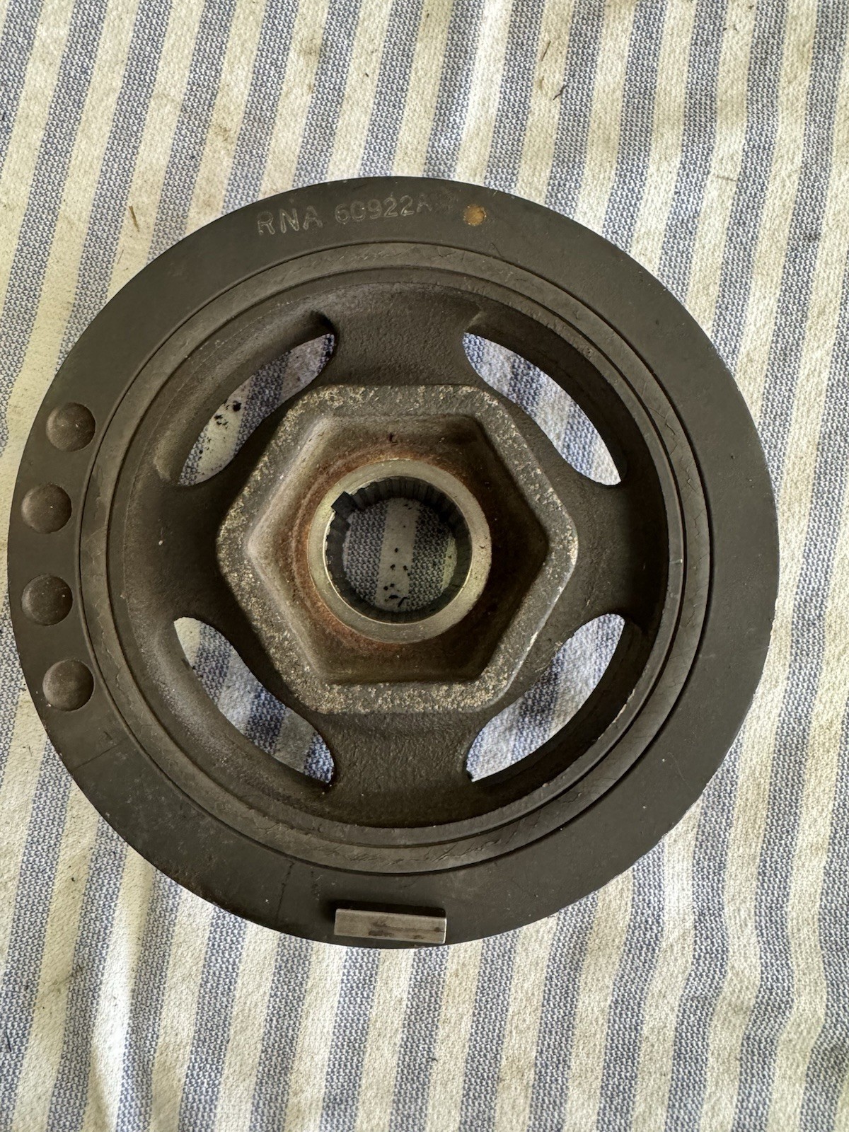 06-11 Honda R18 1.8L OEM/OE Crankshaft Pulley W/ Keyway | eBay
