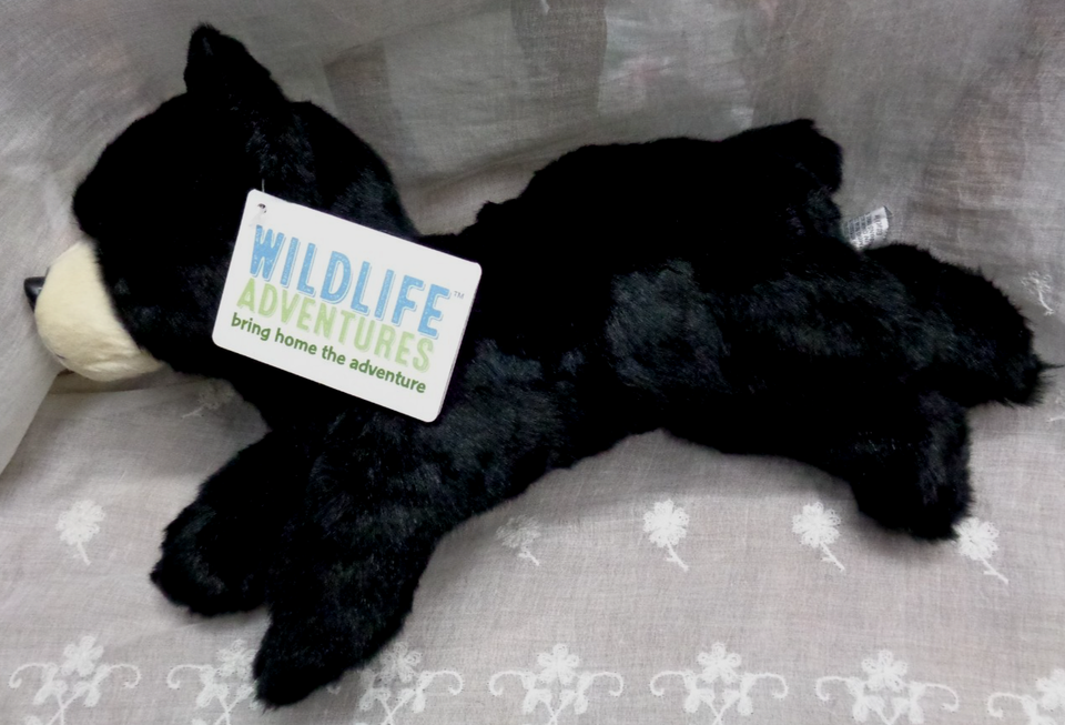 WILDLIFE ADVENTURES Bring Home the Adventure 7PLSH326 Plush Toy BLACK ...
