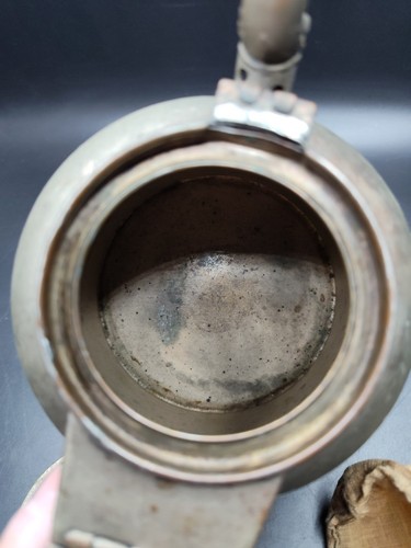 VINTAGE ROME METAL WARE Cooper Finish Tarnished Tea Pot 6.5"H | eBay