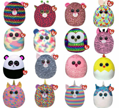 Official TY SQUISH A BOO 10" Plush Soft Toy Cushion Pillow | eBay UK
