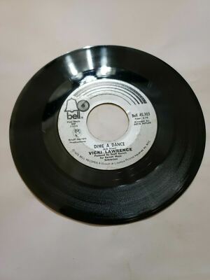 1973 Vicki Lawrence - Dime A Dance - Bell (45RPM 7” Single)(J416) | eBay