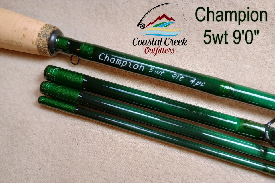 Coastal Creek Outfitters Champion Custom Built Fly Rod 5wt built for ...