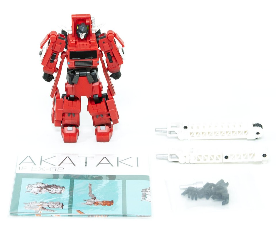 New 3rd Party Transform Robot toy Inferno IF EX-62 EX62 Akataki Action ...