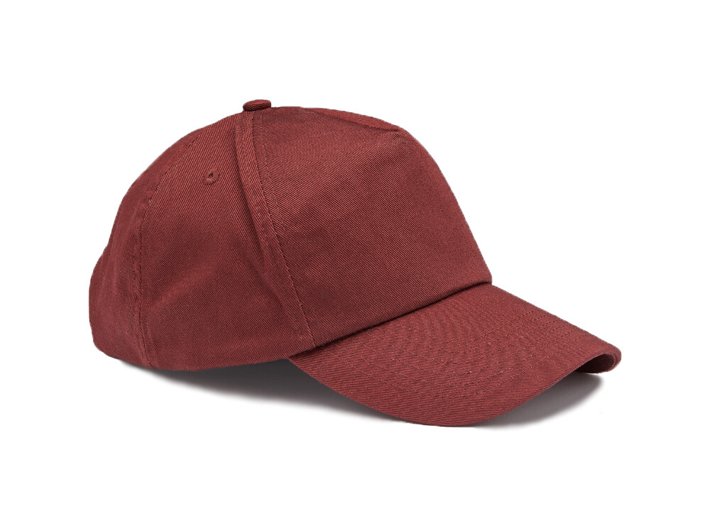 New Plain 5 Panel Cotton Twill baseball cap/Plastic snap - RL02. Free ...