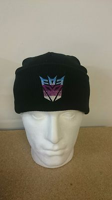 TRANSFORMERS DECEPTICON KNITTED HAT | eBay