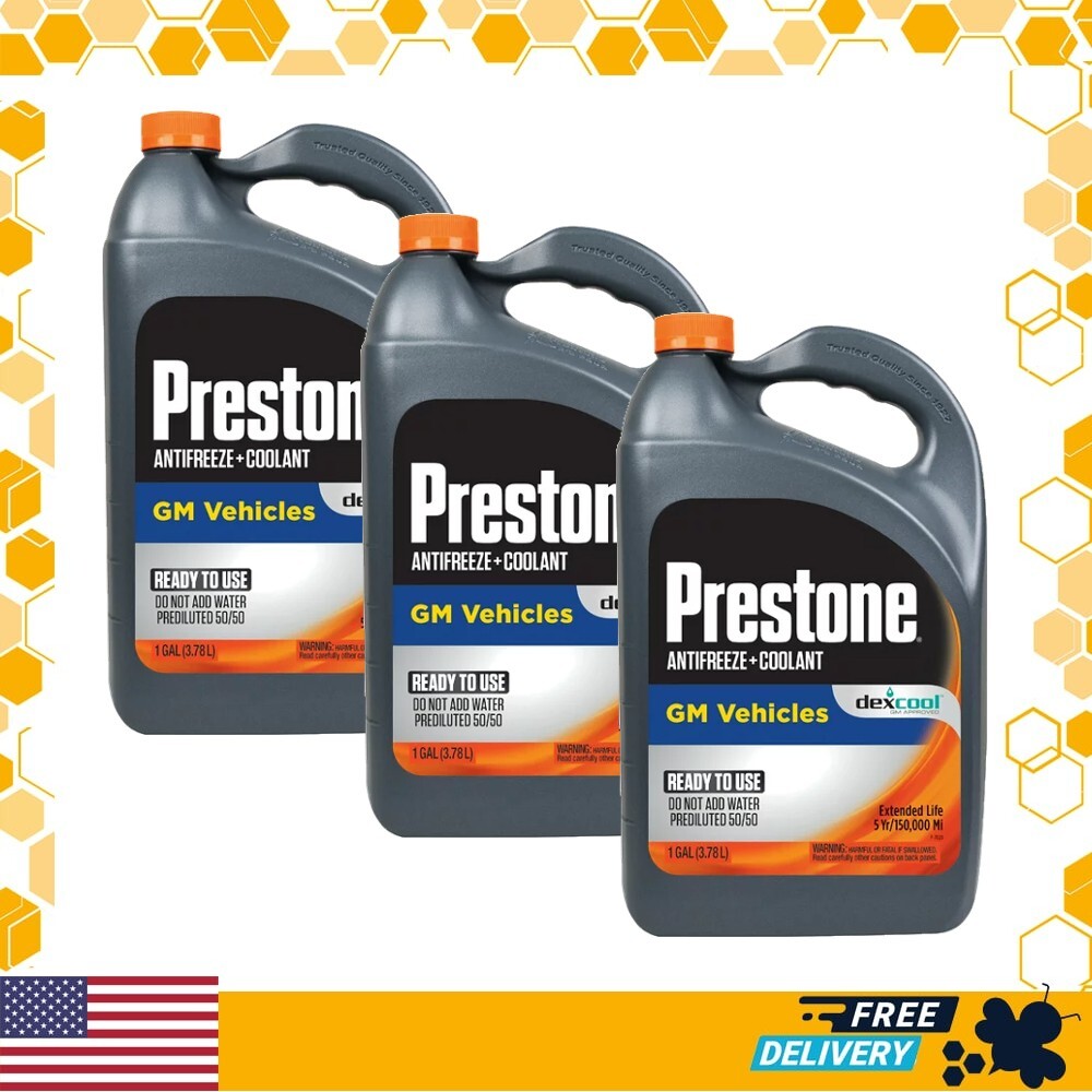 Prestone Prediluted Antifreezecoolant Formulated For