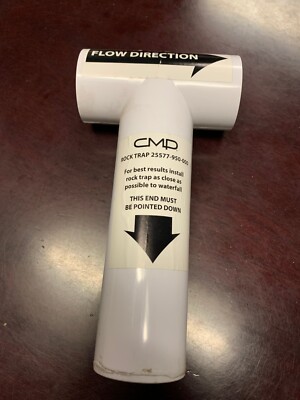 CMP 25577-950-000 WHITE INLINE SHEER DESCENT WATERFALL ROCK AND DEBRIS ...