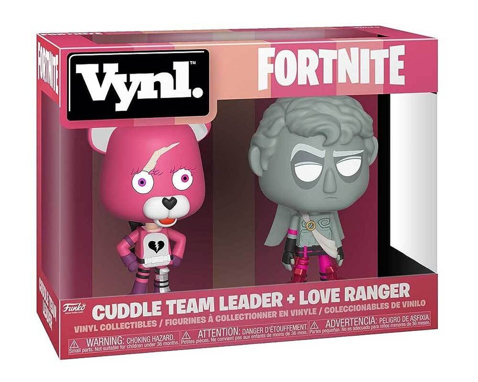 FunKo Vynl: Fortnite Cuddle Team Leader & Love Ranger Vinyl Figures ...