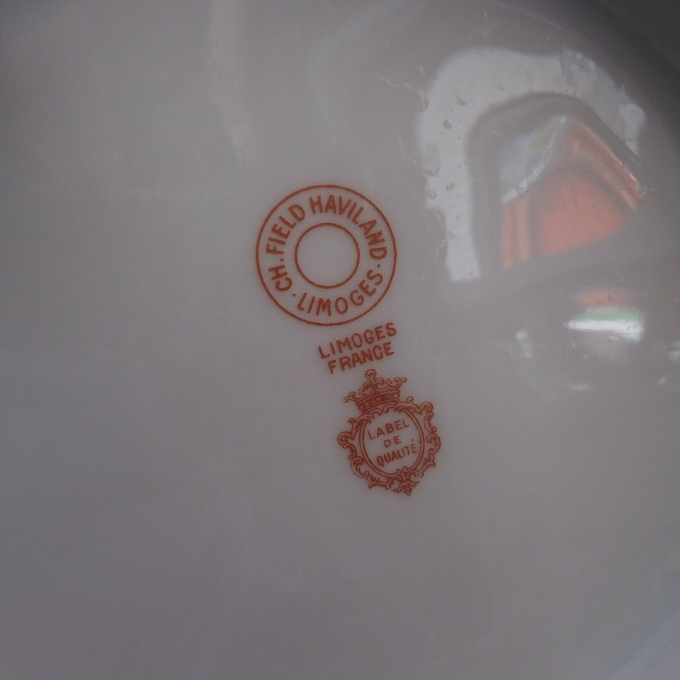 Art Nouveau Ceramic Soup Tureen CH FIELD HAVILAND Limoges France N6211 ...