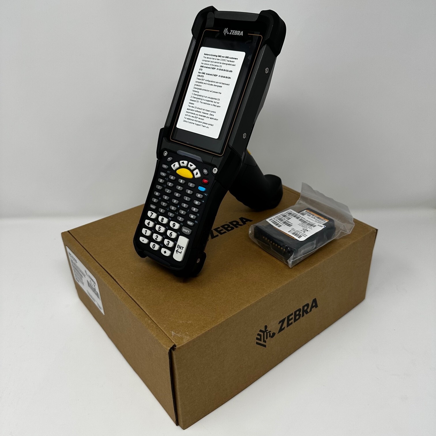 NEW ZEBRA MC9300 MC930B Barcode Scanner 1D / 2D Android LONG EXTENDED ...