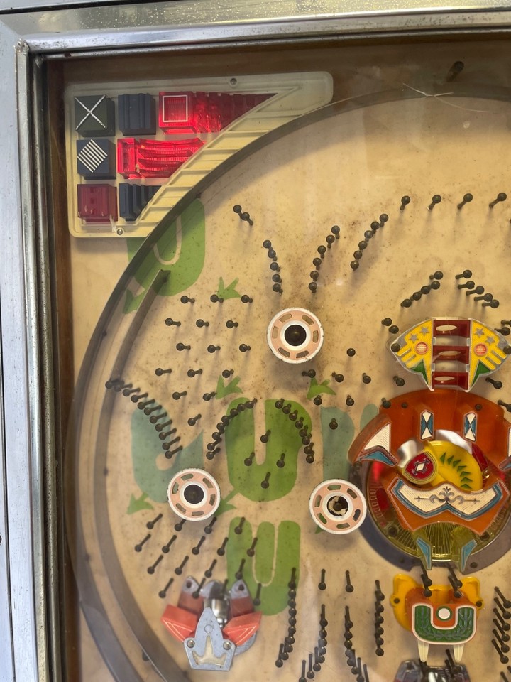 Vintage Nishijin Pachinko Vintage Japanese Pachinko Machine Super Dx ...