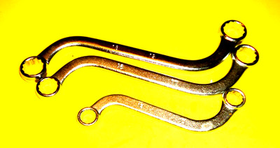 3 DROP FORGED METRIC S SHAPE WRENCHES 16X17-18X19 -12X 13 TOOLS | eBay