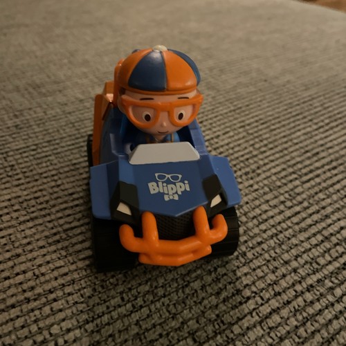 Blippi Car Toy Mini Vehicle Mobile Toy Orange Blue TV Cartoon S26 | eBay