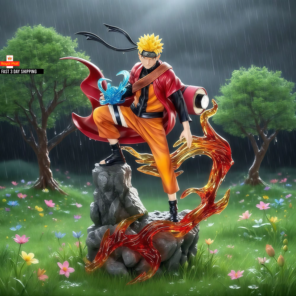 23Cm Naruto Anime Figure Uzumaki Naruto Uchiha Sasuke Action Model Pvc ...