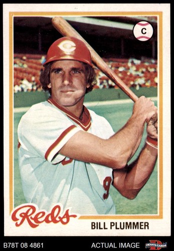 1978 Topps #106 Bill Plummer Reds 8 - NM/MT | eBay