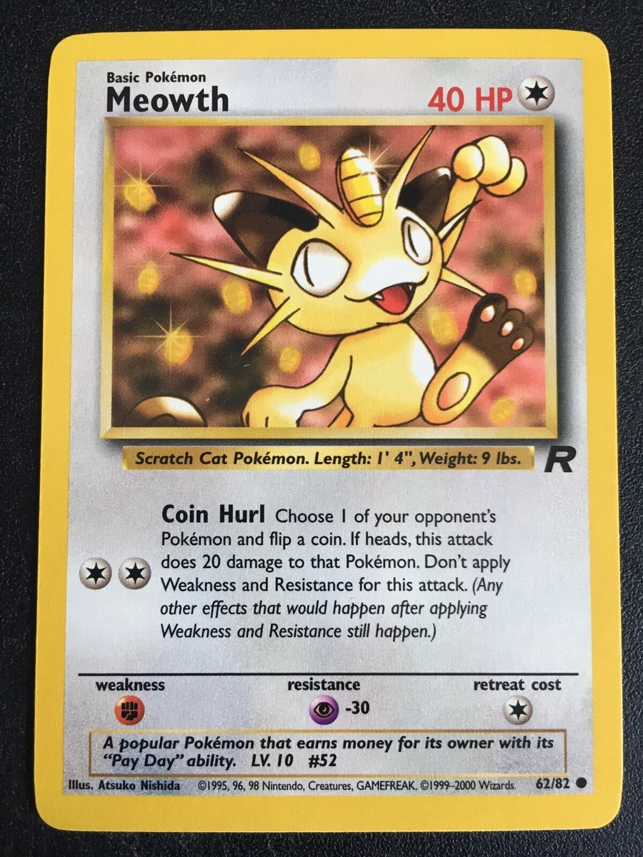 Meowth Card