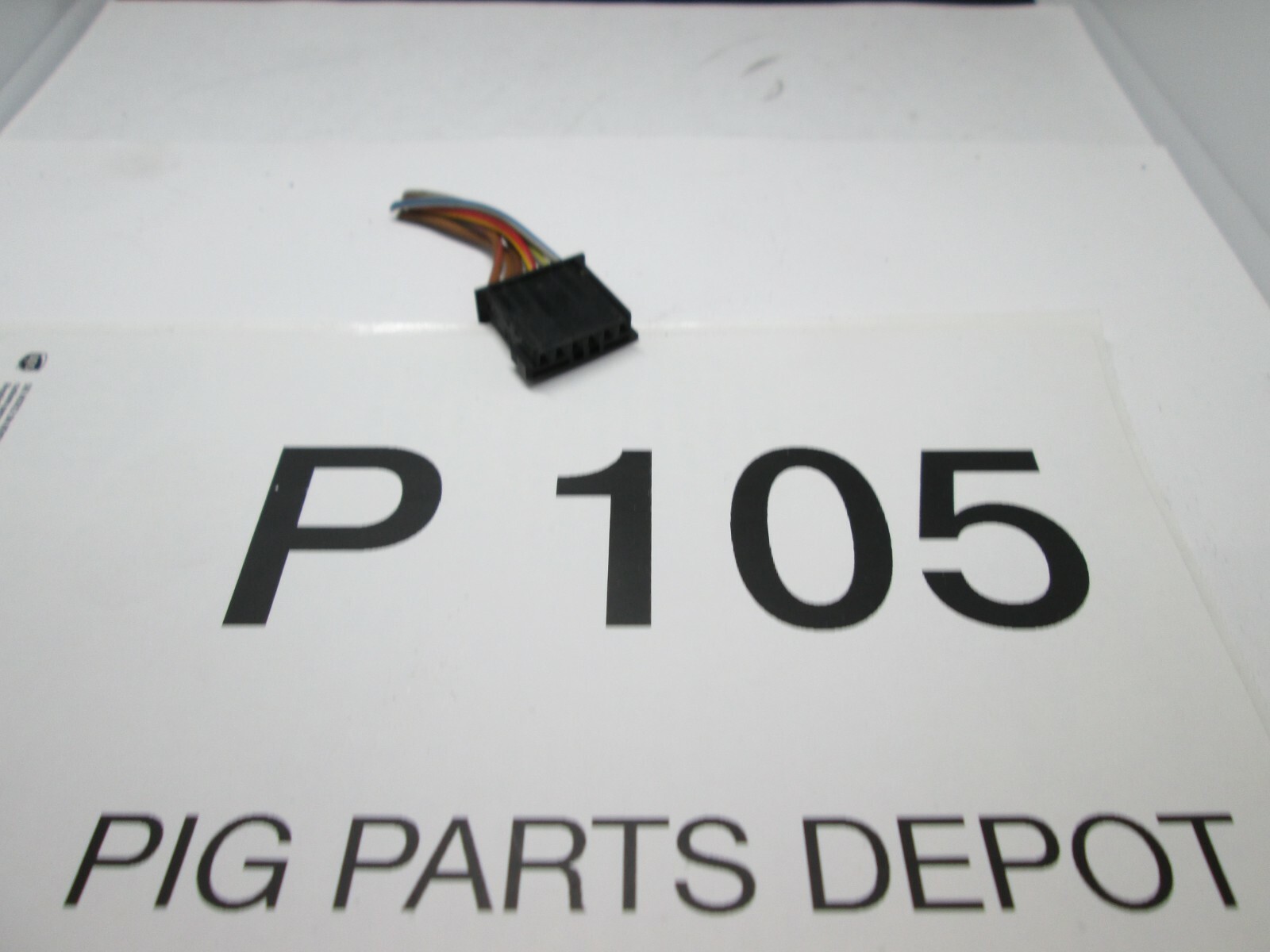 2000 MERCEDES BENZ CLK430 6 PORT CONNECTOR W/ 6 PIN & PIGTAIL USED ...