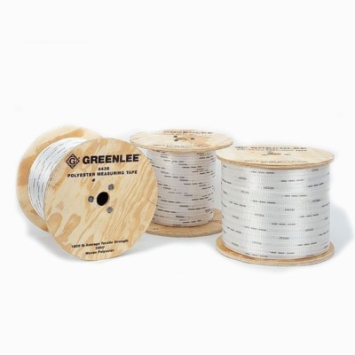 Greenlee 4436 High-Strength Polyester Measuring/Pulling Tape, 3000 ft ...