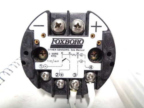 Foxboro RTT20 I/A Series Temp.Transmitter 0-850C 12-30VDC RTT20-I1BNQEA ...
