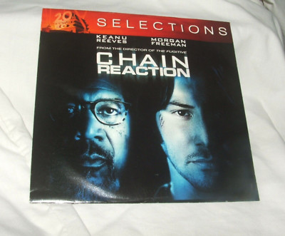 NEW DVD MOVIE rated pg 13 CHAIN REACTION Keanu Reeves & Morgan Freeman ...