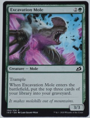 MTG Excavation Mole (C) The Gathering Ikoria: Lair of Behemoth NM/M ...