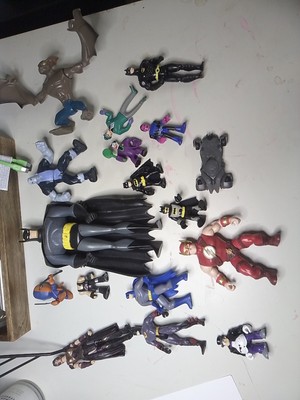 Huge Lot Vintage DC Comics Figures BATMAN JOKER FLASH | eBay